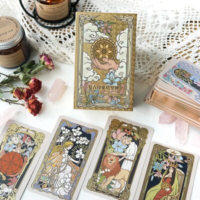 正版原创 复古印象 塔罗牌 Retro Impression桌游卡牌 78张礼盒