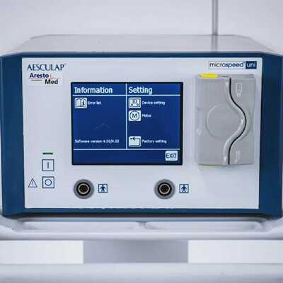 AESCULAP GD670 MICROSPEED UNI TOUCH SURGICAL MOTOR DRILL FOO