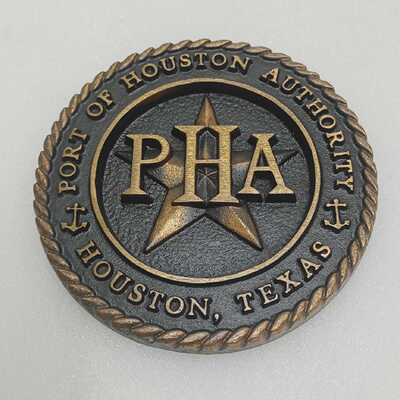 PORT OF HOUSTON AUTHORITY PHA NAME PLATE