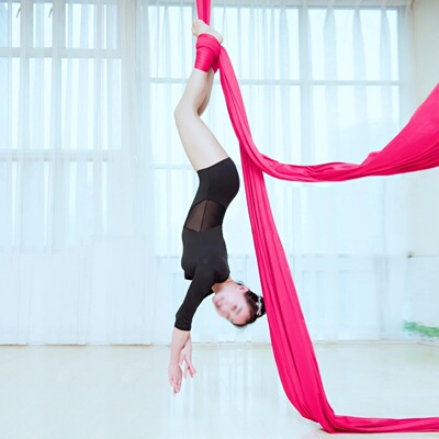 7.6yards 7m Aerial Silks Yoga Hammock Swing GYM Home Outdoo