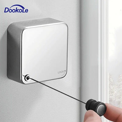 Dookole Retractable Clothesline, 3.2m Retracting Clothes Li