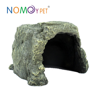 NOMOYPET诺摩爬宠饲养箱蜥蜴乌龟屋晒台摆件石头布景造景NS-22