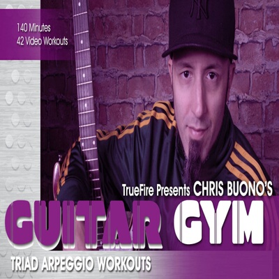 TrueFire Guitar Gym Triad Arpeggios Chris Buono 三和弦琶音