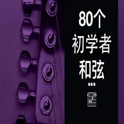 TrueFire 80 Guitar Chords Jeff Scheetz 80个初学者吉他和弦+谱