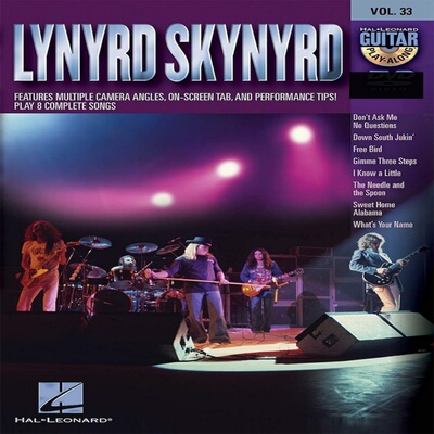 Guitar Play Along Vol.33 Lynyrd Skynyrd Solo乐队吉他独奏教程