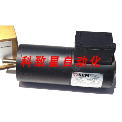 工业配件SEM MT0E40直流电伺服电机 4000 RPM 80伏MT30E420