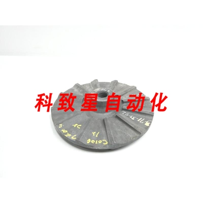 工业配件MODEL JC 1.5X2-11 TITANIUM 6-VANE PUMP IMPELLER 11IN