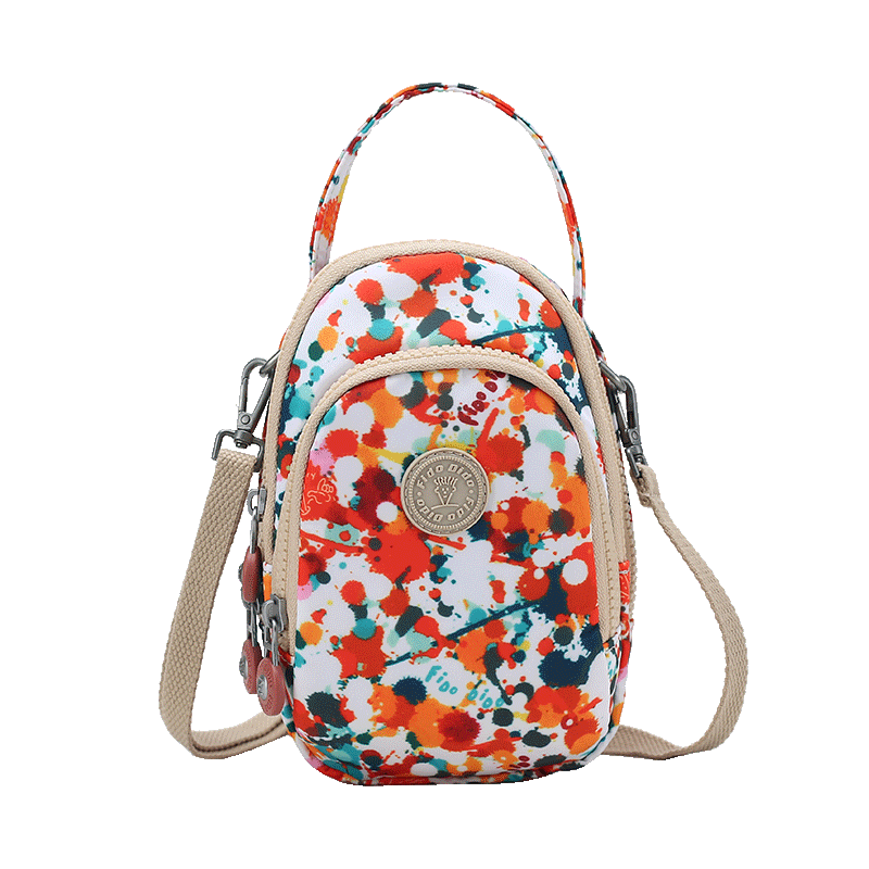 菲都狄都休闲牛津布迷你小包