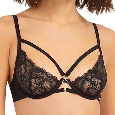 贝拉蕾丝性感超薄大胸显小文胸