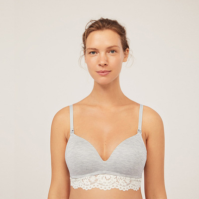 oysho内衣前开扣哺乳文胸