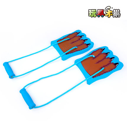 玩具乐巢 怪兽脚跷跷板儿童踏踏板儿童运动玩具儿童翘翘板