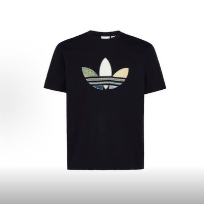 现货 Adidas/阿迪达斯正品三叶草男士宽松经典日常印花T恤KW5671