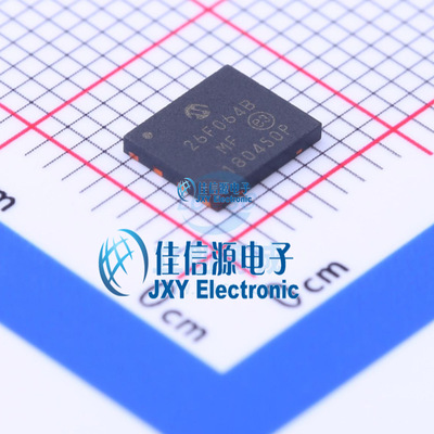 SST26VF064B-104I/MF  MICROCHIP(美国微芯)  WDFN-8
