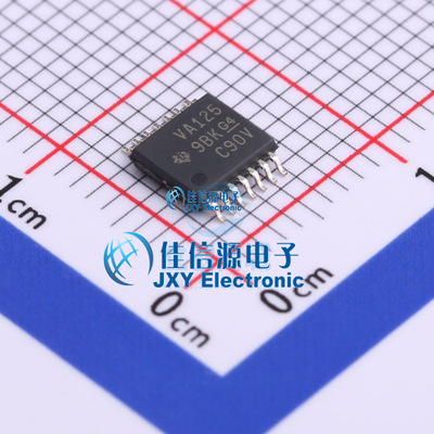 缓冲器/驱动器    SN74ALVC125PWR  TI()  TSSOP-14