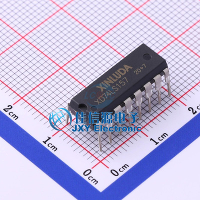 信号开关    XD74LS157  XINLUDA(信路达)  DIP-16