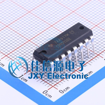 LCD驱动    CD4543BE  TI()  DIP-16