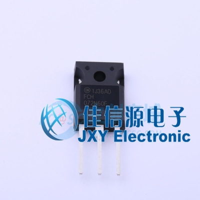 场效应管(MOSFET)     FCH072N60F   onsemi(安森美)   TO-247-3