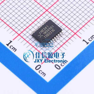 缓冲器/驱动器    74HC241PW,118  Nexperia(安世)  TSSOP-20