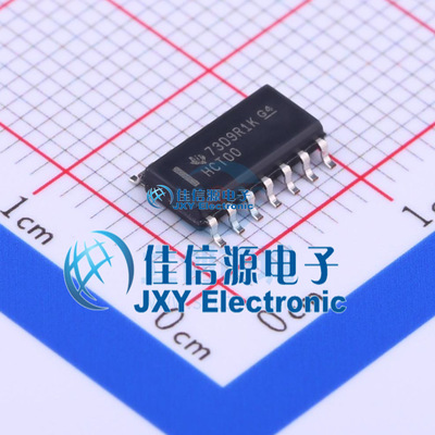 逻辑门     SN74HCT00D  TI()  SOIC-14