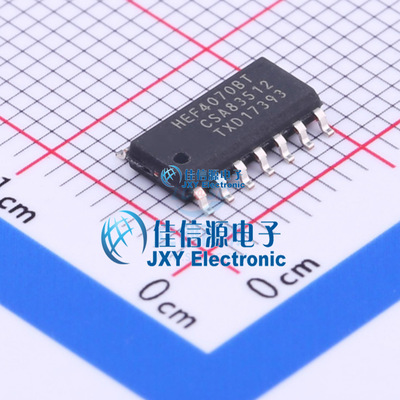 逻辑门     HEF4070BT,653  Nexperia(安世)  SOIC-14
