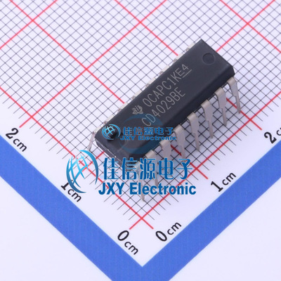 计数器/分频器     CD4029BE  TI()  PDIP-16