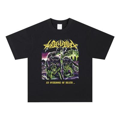 重金属卫衣美式复古纯棉T恤