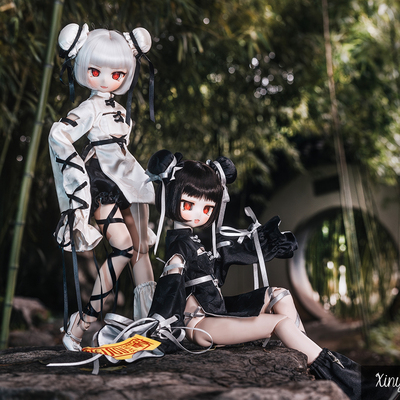 【现货】bjd 千千结 4分娃衣 mdd熊妹dfh大力力等4分均可穿