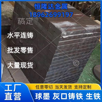 球墨铸铁生铁棒HT300HT350400