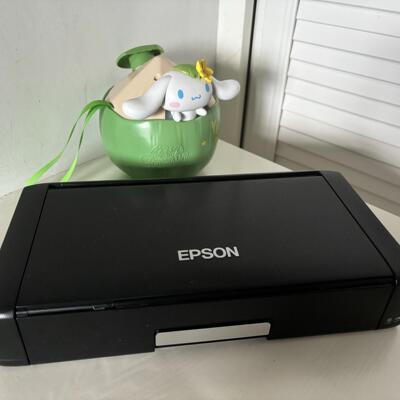 爱普生EPSON WF100 110 A4移动便携式喷墨打印机WIFI手机无线打印