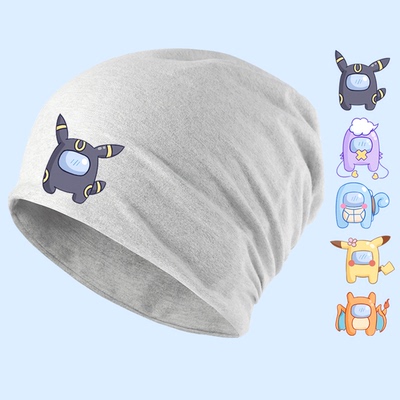 头巾帽堆堆帽可定制秋包头帽