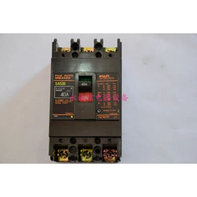 议价正品FUJI塑壳断路器SA53B 3P 50A，质保一年