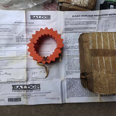 BALDOR. DODGE宝德胶齿轮联轴器减震垫  全新—议价