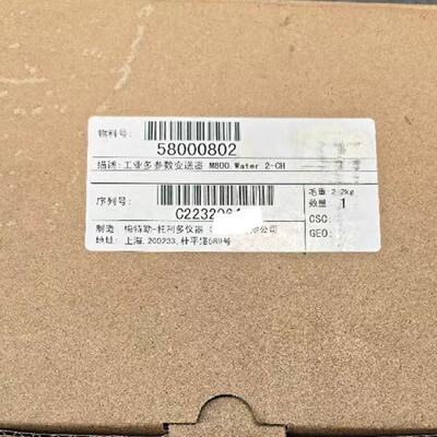 议价Mettler梅特勒58000802变送器，M800 Water 2-CH，全新原厂，