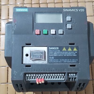 议价SINAMICSV20变频器型号6SL32105可维修