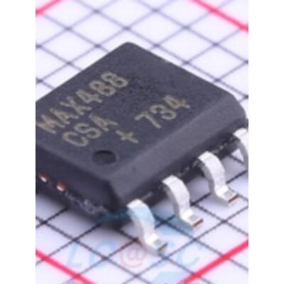 RS-485/RS-422芯片 MAX488CSA+T SOIC-8_150mil 全新原装 现货