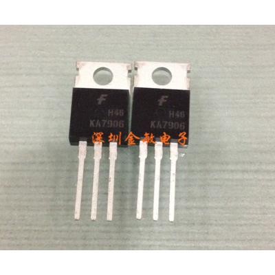可直拍 三端稳压管 KA7906 KA7906TU TO-220 FSC 仙童全新原装