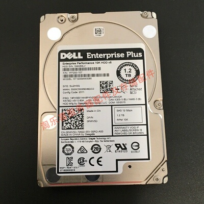 DELL ST1200MM0088 0RWV5D 1.2T 10K 2.5 SAS 128M 康贝 存储硬盘