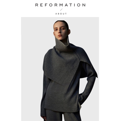 【现货】Rouje Life百搭神器~美丽诺羊毛开叉多穿针织披肩大围脖