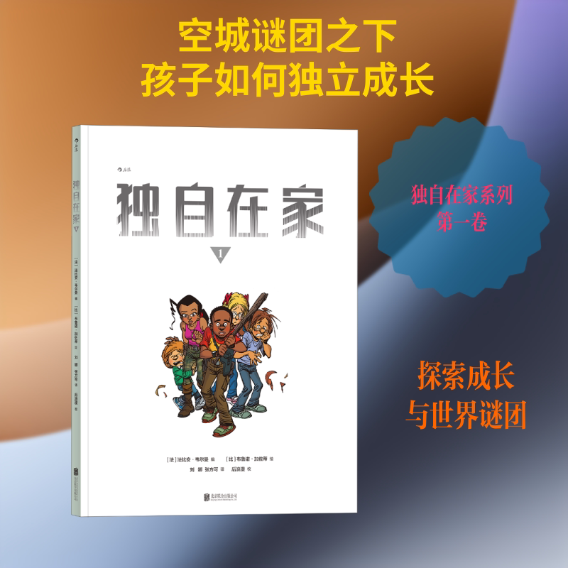 独自在家:1 京华出版社 (法)法比安·韦尔曼 著 刘娜//张方可 译 艺术其它