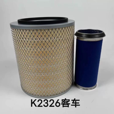 K2326铁盖(精品空滤)适配楚风客车/东风超龙/广汽中巴空气滤芯格