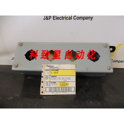 工业配件HOFFMAN CAT.NO:E4PB PUSHBUTTON ENCLOSURE NOS