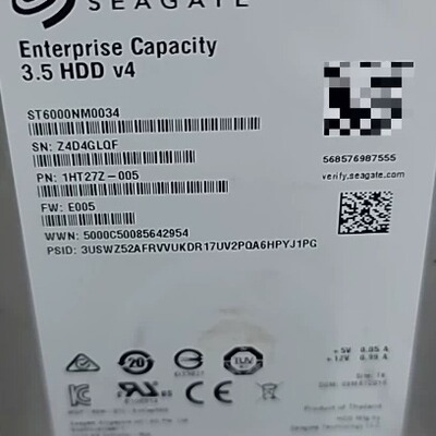 希捷6TSAS7.2K3.5服务器盘
