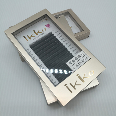 ikko日式仿真水貂毛抗菌睫毛真实轻盈假睫毛