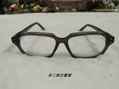 意大利手工制造Claire Goldsmith中灰色树脂光学镜正品现货