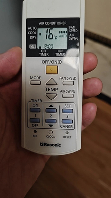 适用樂信Rasonic冷气机空调遥控器A75C3407 3297 3943 4607 4236