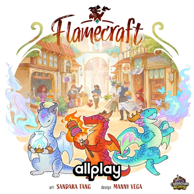 【长颈鹿】Flamecraft Retail Edition正版英文桌游.
