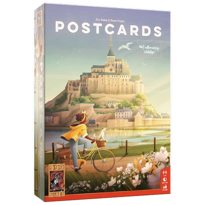 Postcards带扩expansion英文正版桌游|有电子中规【长颈鹿桌游】