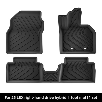 TPE右舵25款雷克萨斯LRB脚垫