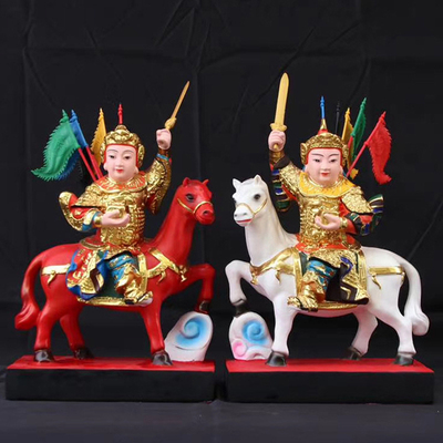 厂家直销树脂黄小跑家用供奉摆件