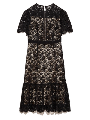 日代国内现货日本 CELFORD 重工蕾丝连衣裙CWFO202001